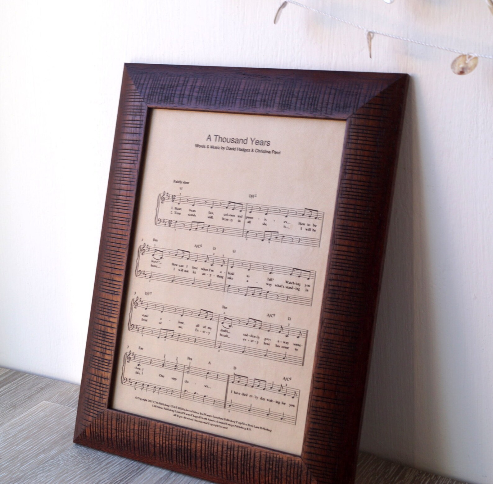 Real Leather Engraving Music Notes Sheet Engraved on Genuine - Etsy