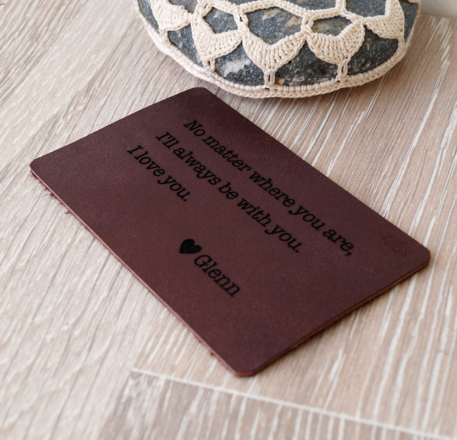 Leather Wallet Insert Custom Wallet Insert Card Personalized - Etsy