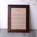 Real Leather Engraving, Music Notes Sheet Engraved on Genuine Leather ...