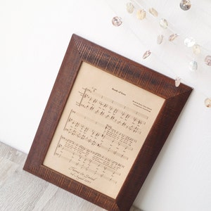 Leather Engraving, Music Notes Sheet Engraved on Real Leather, 3rd ...