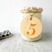 Wooden Table Numbers, Rustic Vineyard Wedding Table Numbers ...