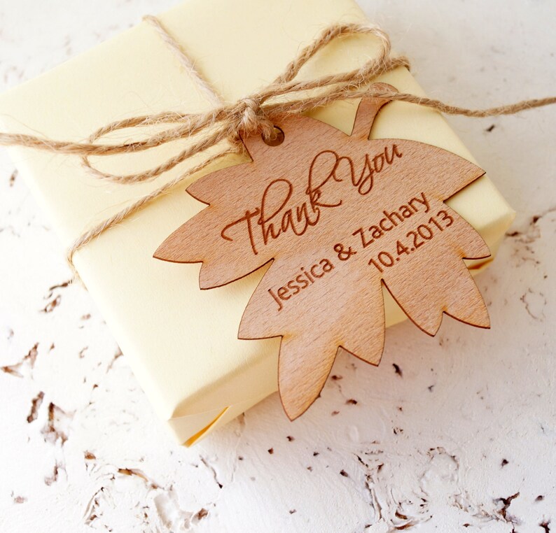 Wedding Favor Tags Personalized Wedding Favor Tags Rustic | Etsy