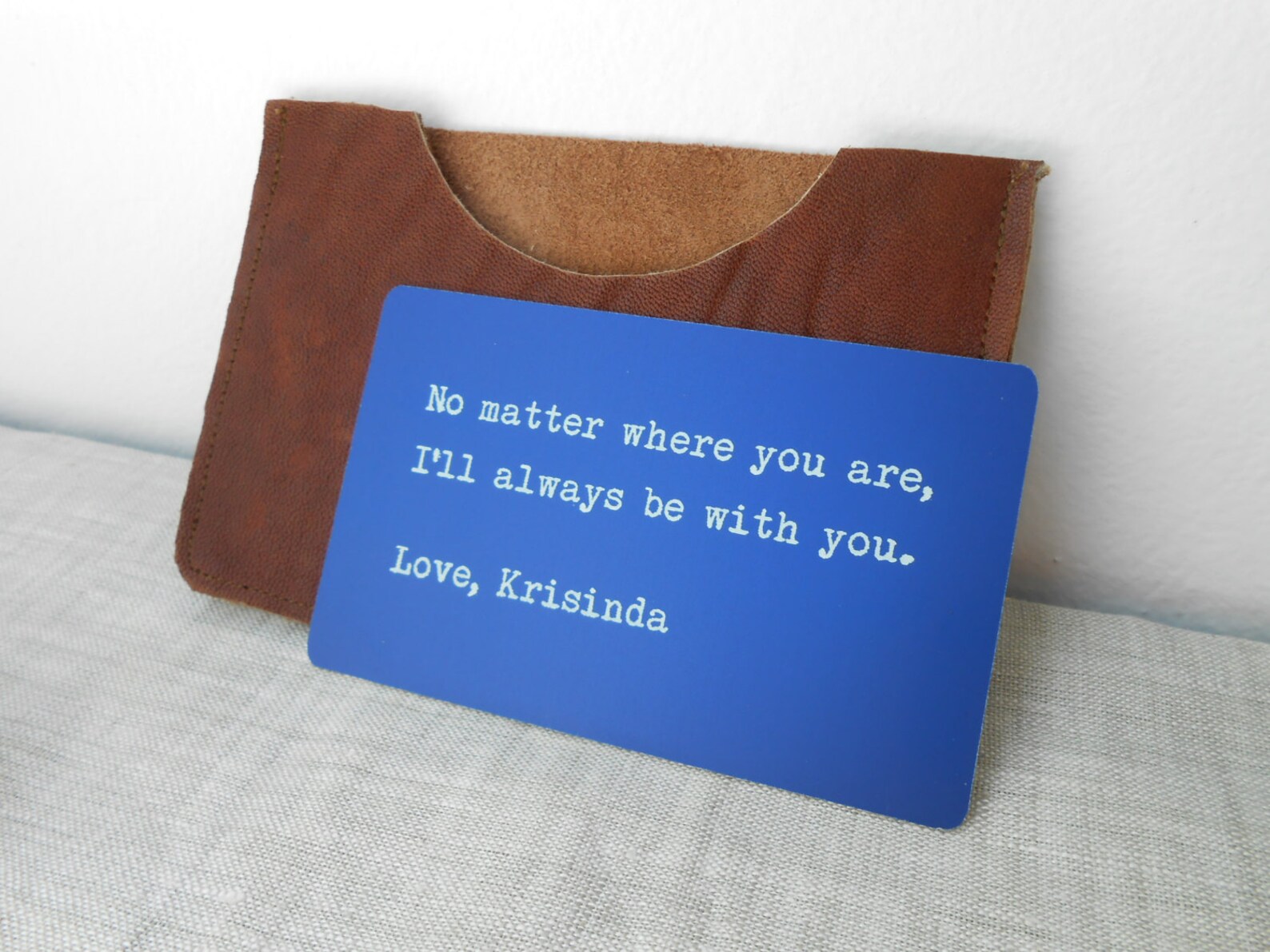 Custom Wallet Insert Engraved Wallet Card Metal Wallet - Etsy