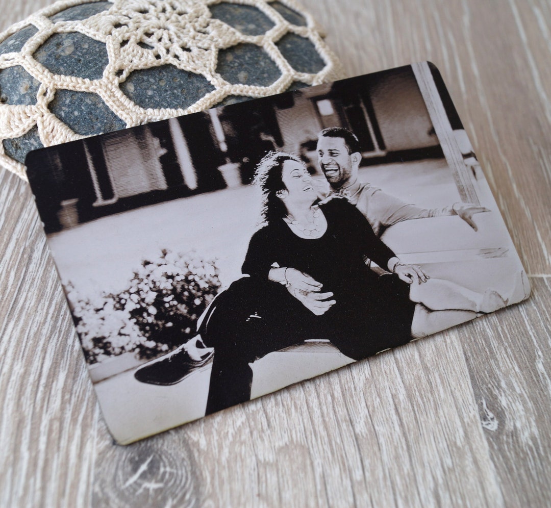 Real Photo Wallet Insert Card, Engraved Wallet Card, Custom Wallet ...
