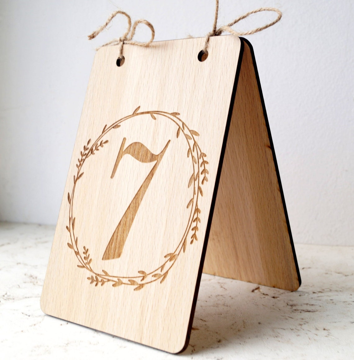Wedding Table Numbers Rustic Table Number Wooden Table Etsy