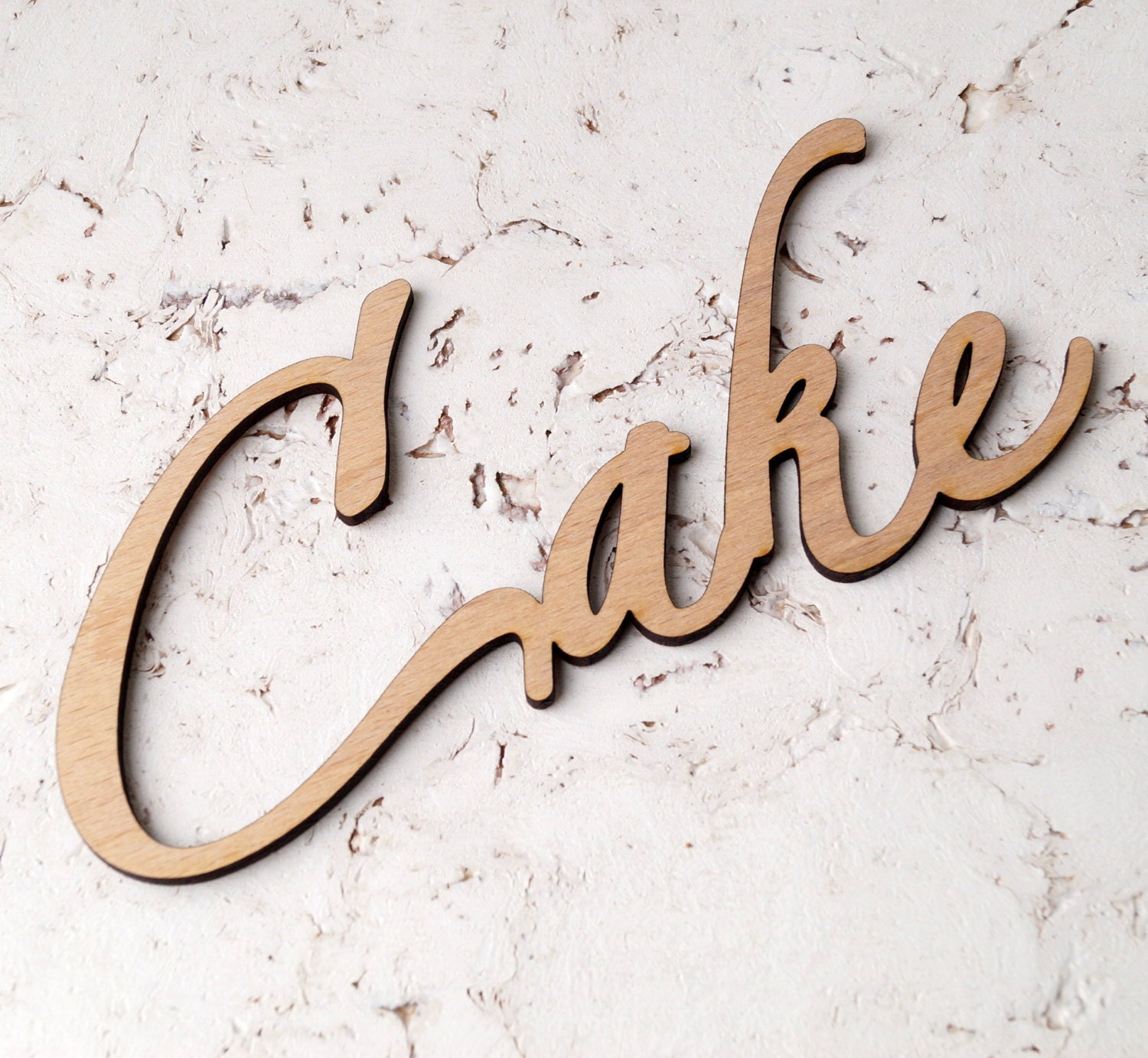 Cake Wedding Sign Wedding Reception Sign Wooden Cut Out - Etsy