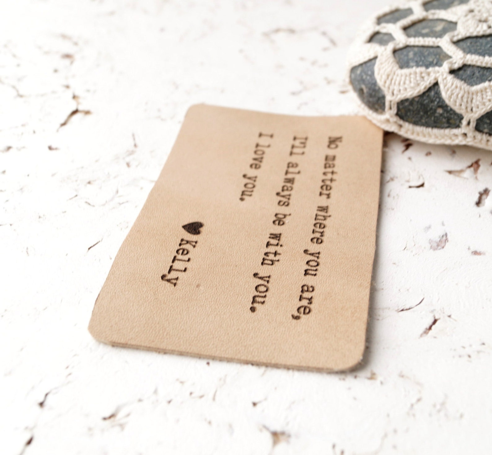 Leather Wallet Insert Card Custom Wallet Card 3 Year - Etsy