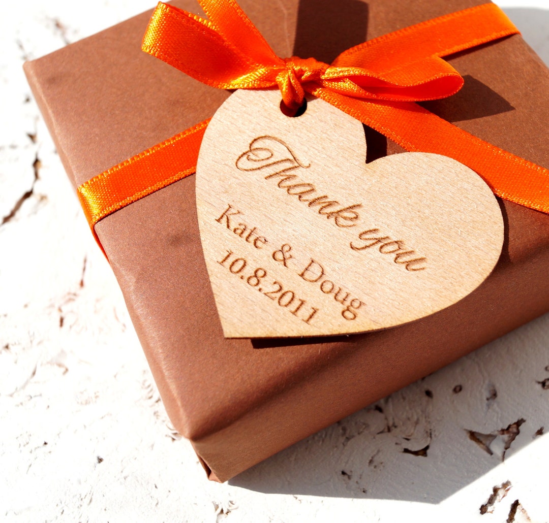 Wedding Favor Tags, Personalized Favor Tags, Rustic Wedding Gift Tags ...
