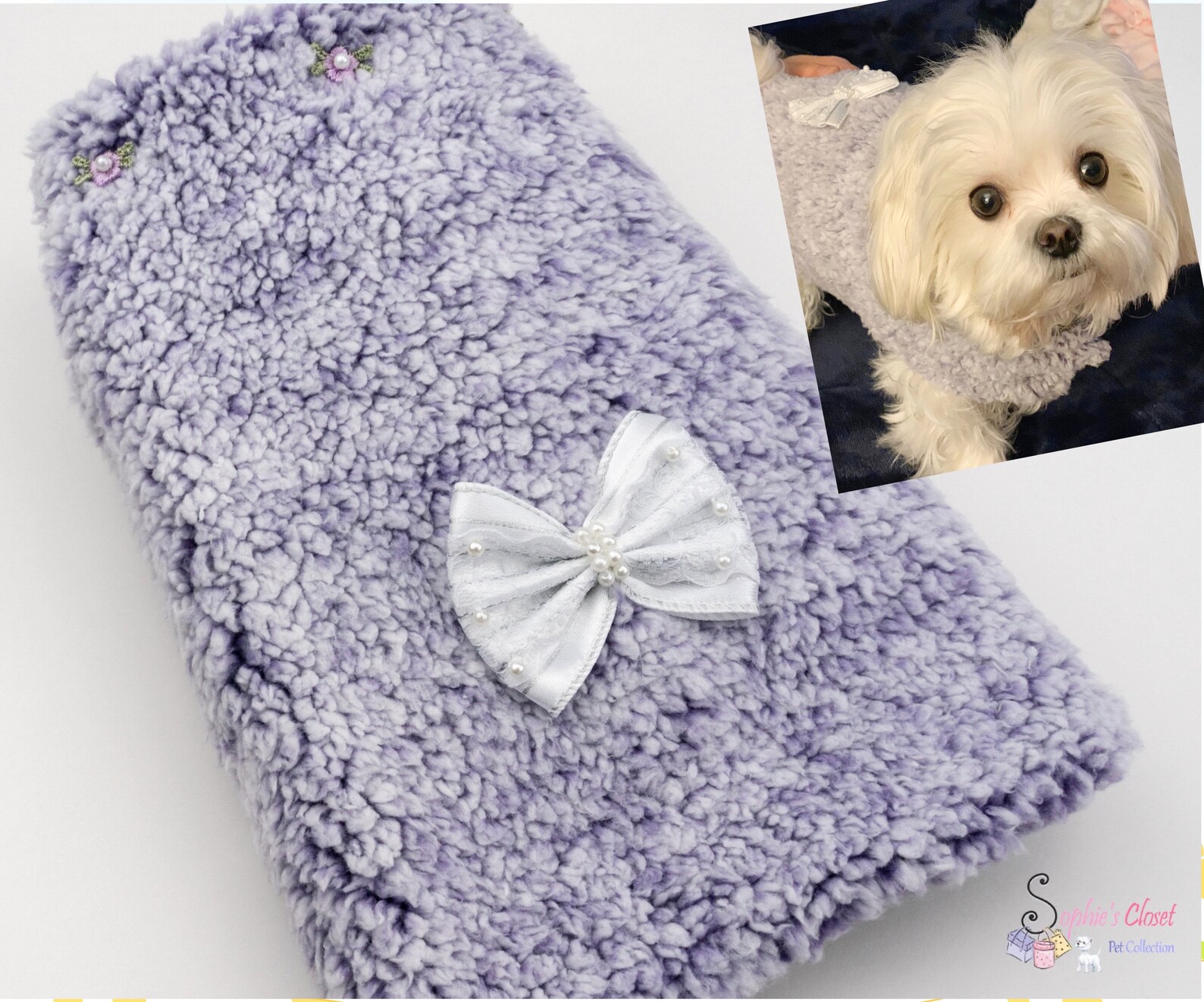 Lavender Pet Coat Small Pet Clothing Dog Apparel Pet Coat - Etsy