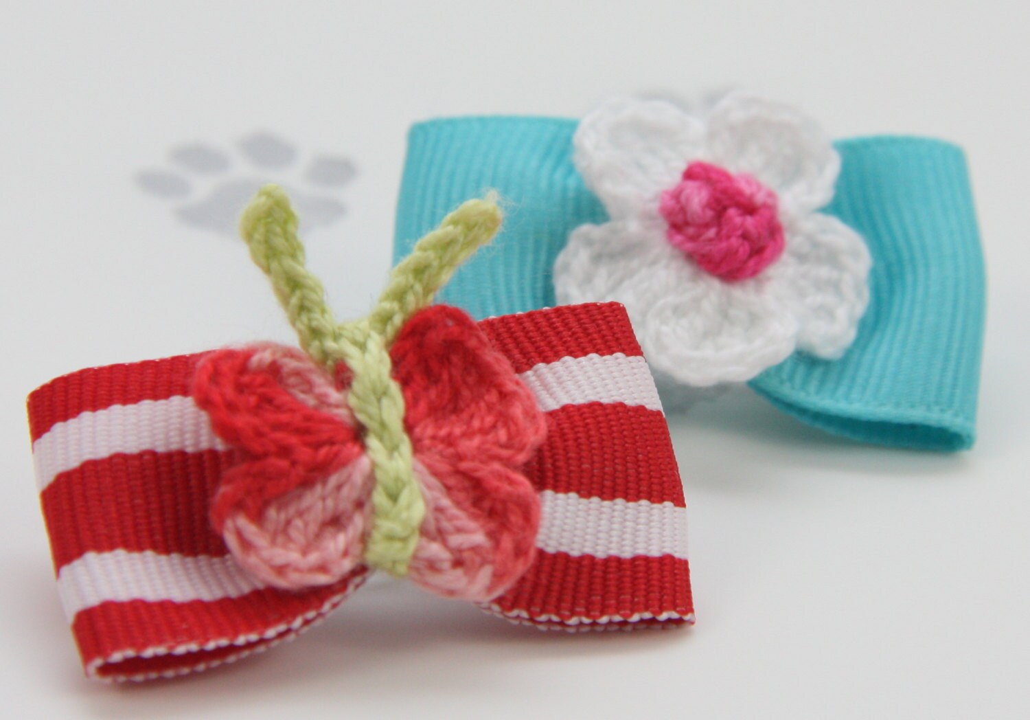 Spring Bows Hair Accessories set of 2 Baby Bow-Infant | Etsy