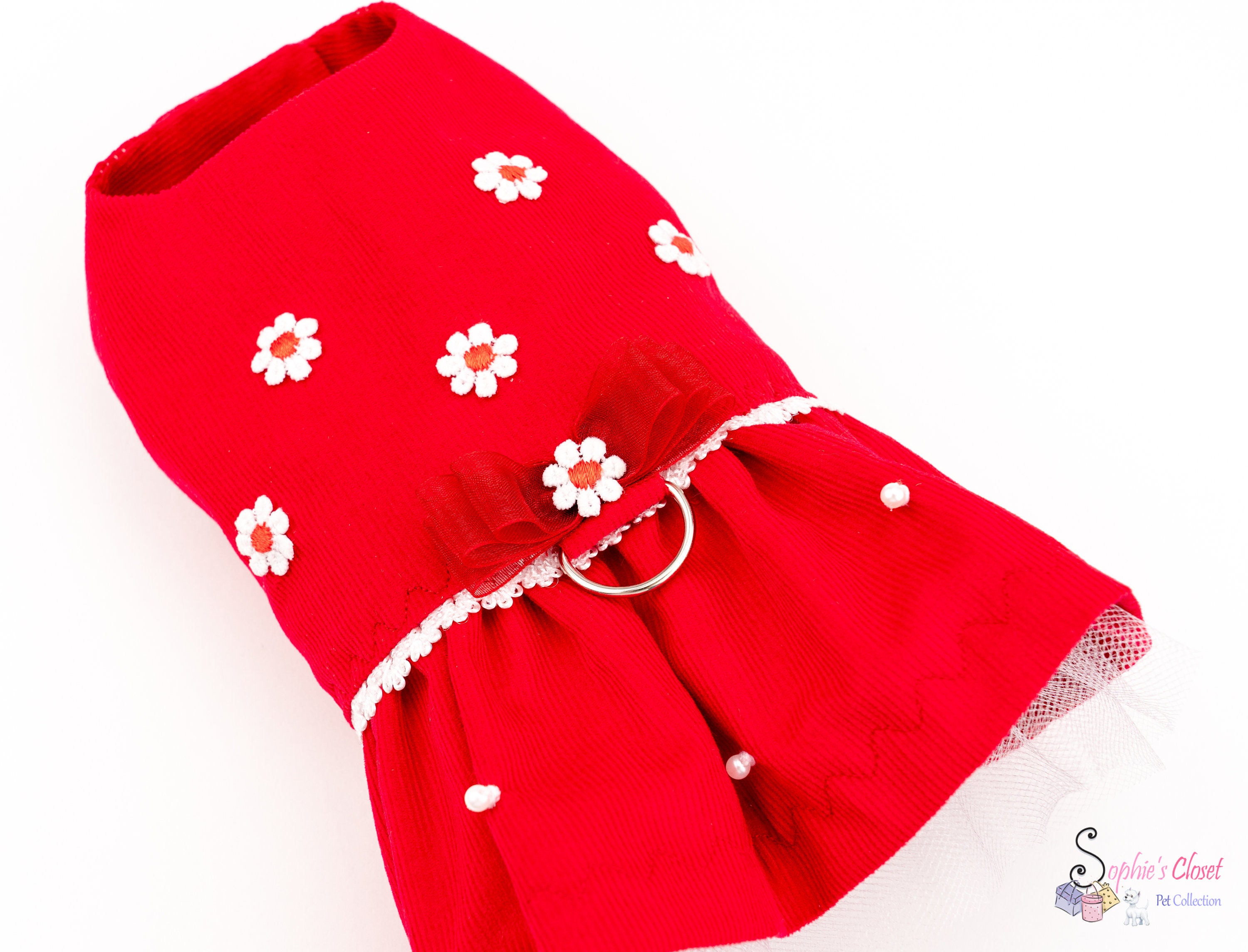 Holiday Dog Dress Small Pet Fashion Pet Outfit Trendy Pet | Etsy