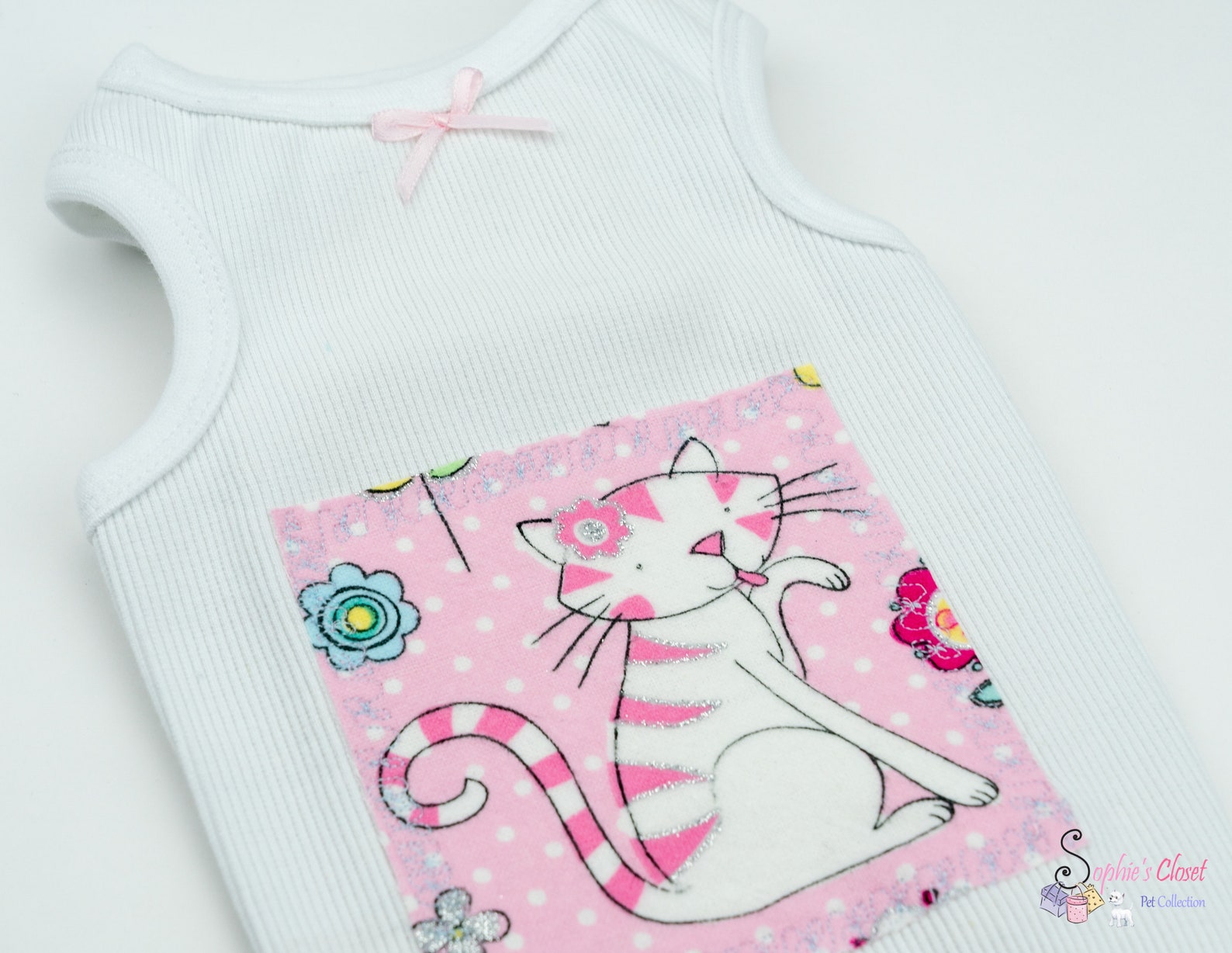 Kitty Dog Tank XSS... Dog Tank Dog T-shirt Pet Clothes - Etsy