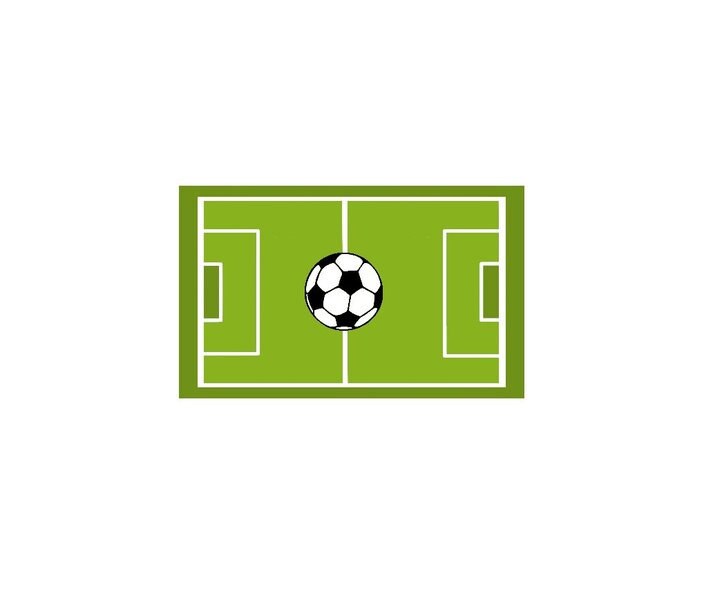 20 Stickers / Stickers MOTIF Football Field - Etsy