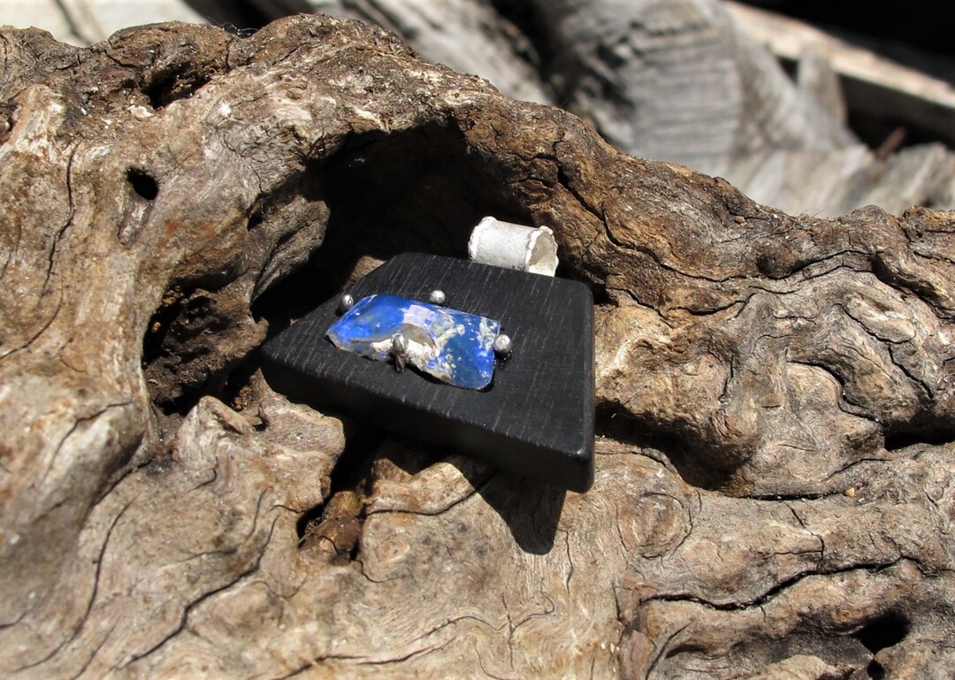 Opal Pendant ''EARTH & FIRE'' Velo Opal Rustic Pendant Rough Stone ...