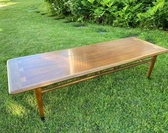 Mid Century Modern Lane Acclaim Round Coffee Table - Etsy