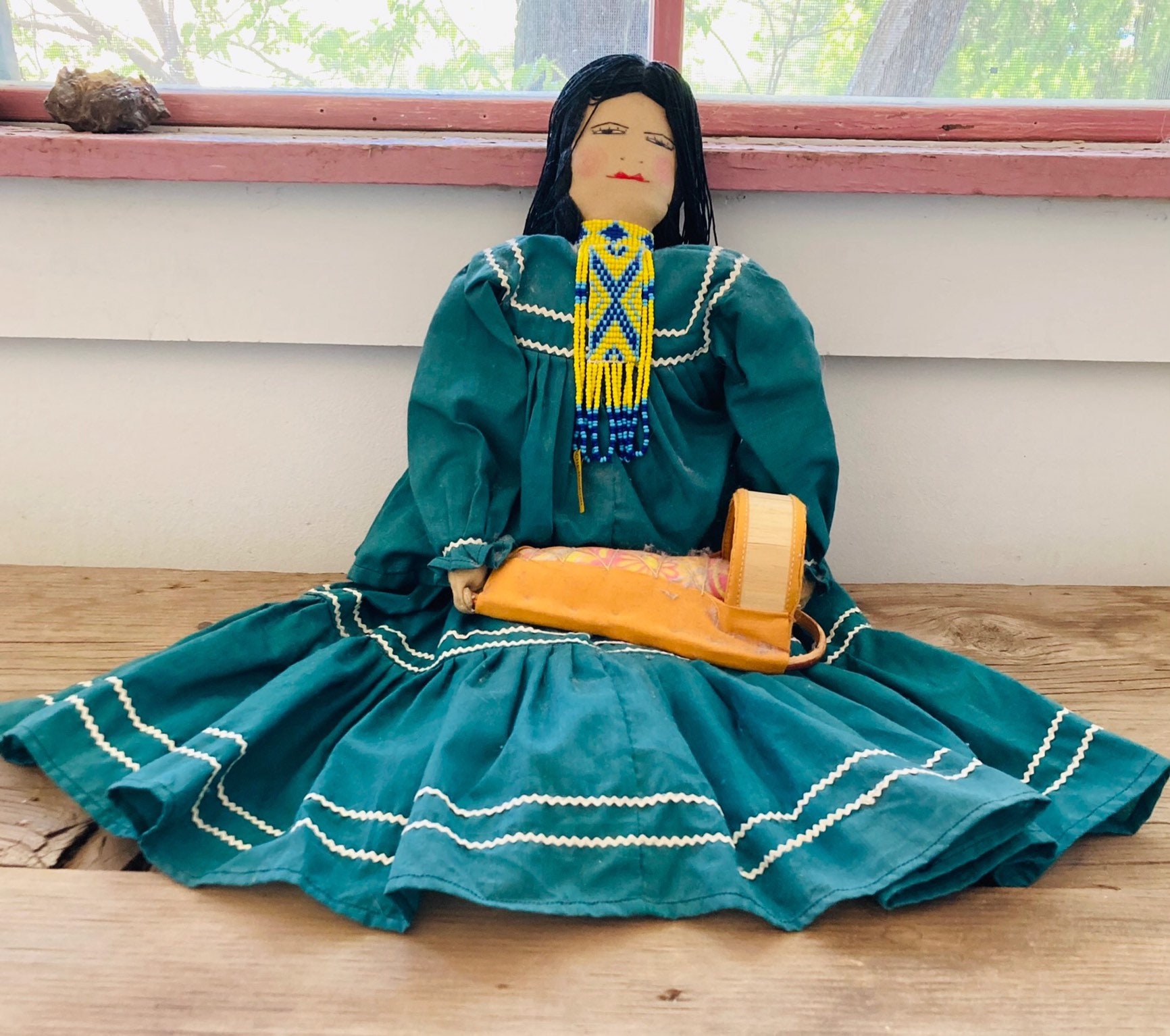 Beautiful 1972 Apache Rag Doll With Baby in Cradleboard - Etsy