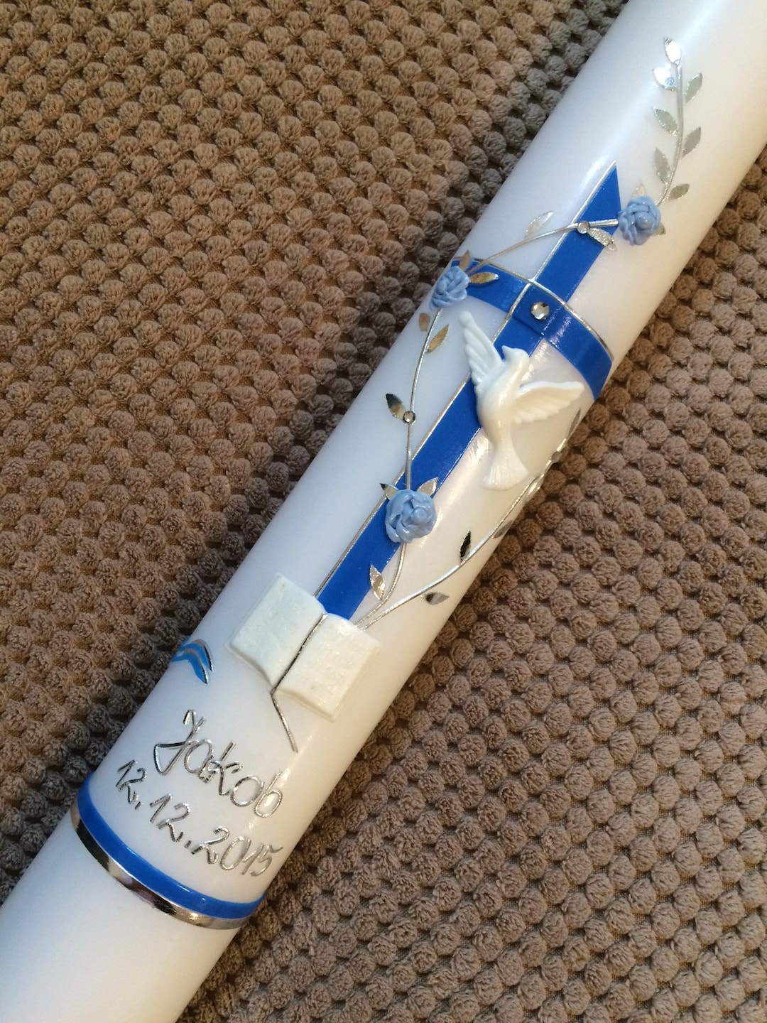 Communion Candle, Communion Candle, Baptismal Candle, Candle for ...