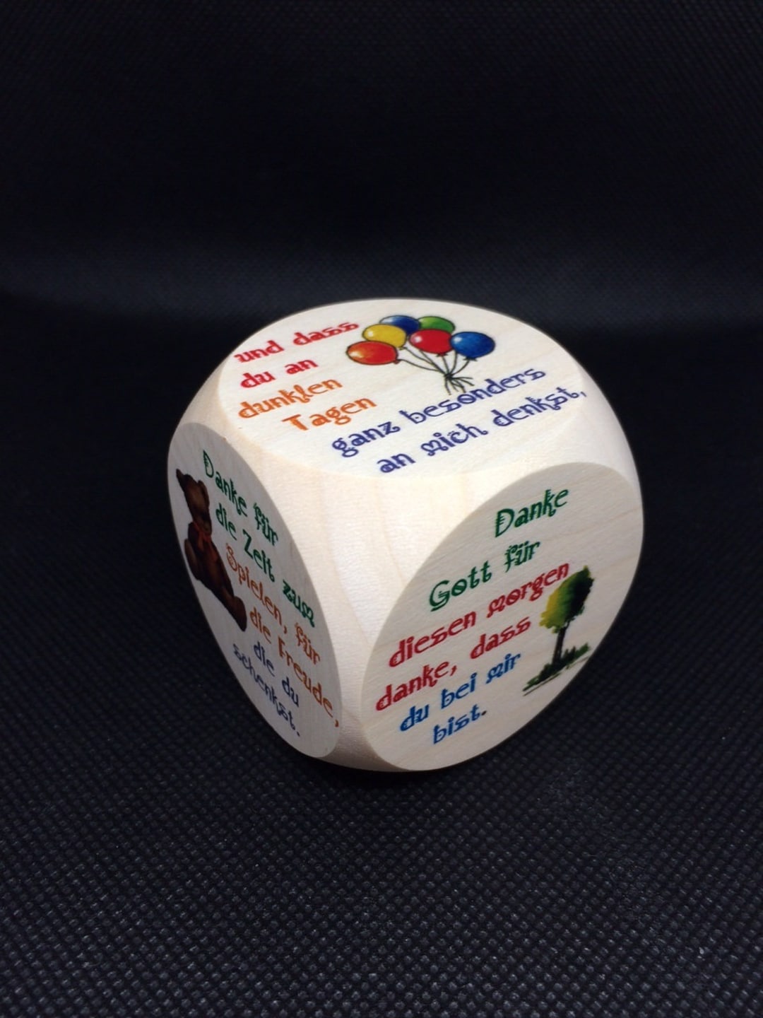 Cube "children's Prayer" Baptism Gift Prayer Cube - Etsy
