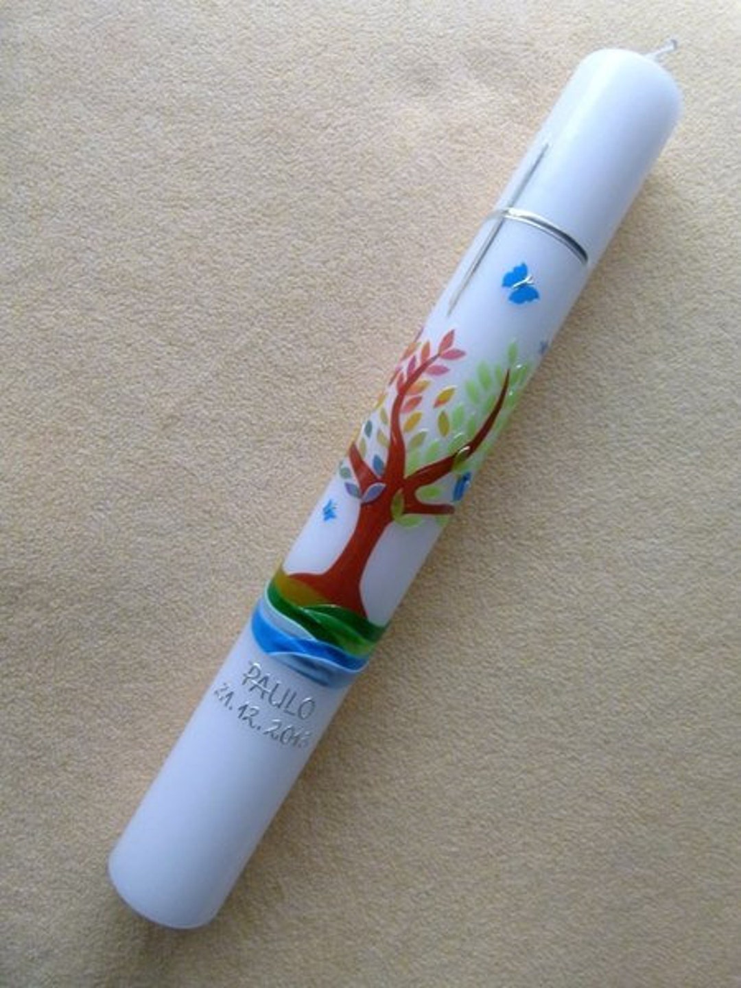 Baptismal Candle, Communion Candle, Candle for Baptism, Communion ...