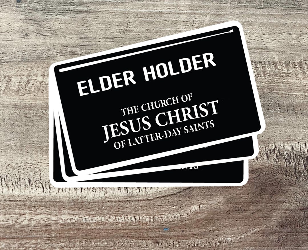 20 Custom LDS ENGLISH Missionary Name Tag Stickers ENGLISH - Etsy