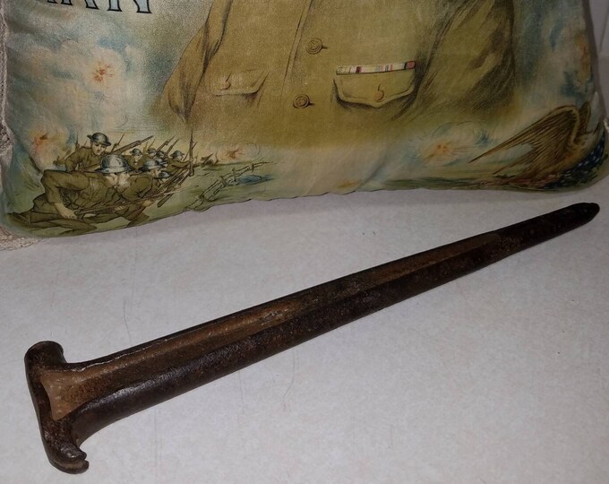 Original Antique WW1 Picket Pin Stake US Calvary Tool Army Field Gear ...
