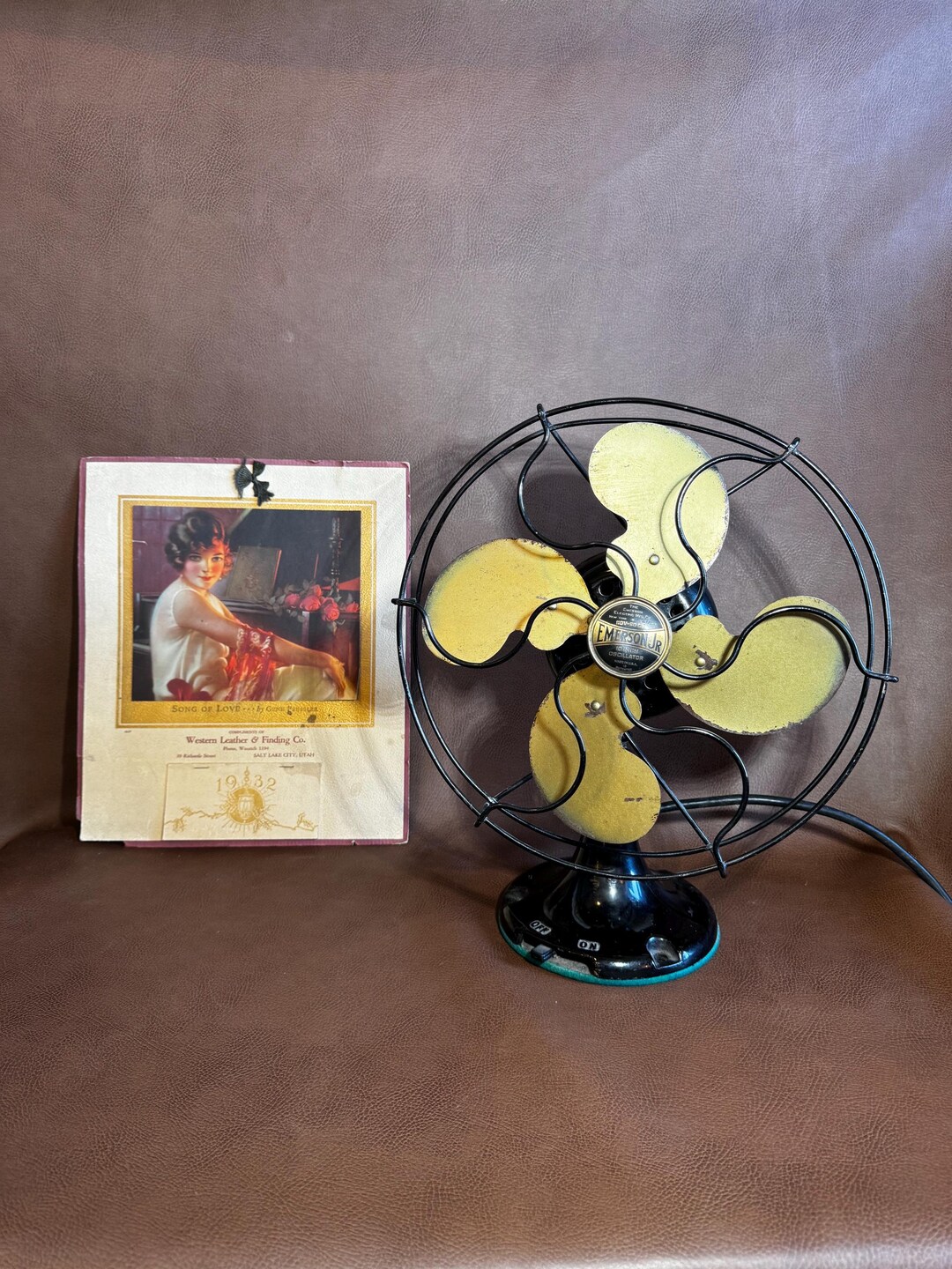 Vintage Emerson Jr. Electric Table Fan Works Fantastic Oscillating - Etsy