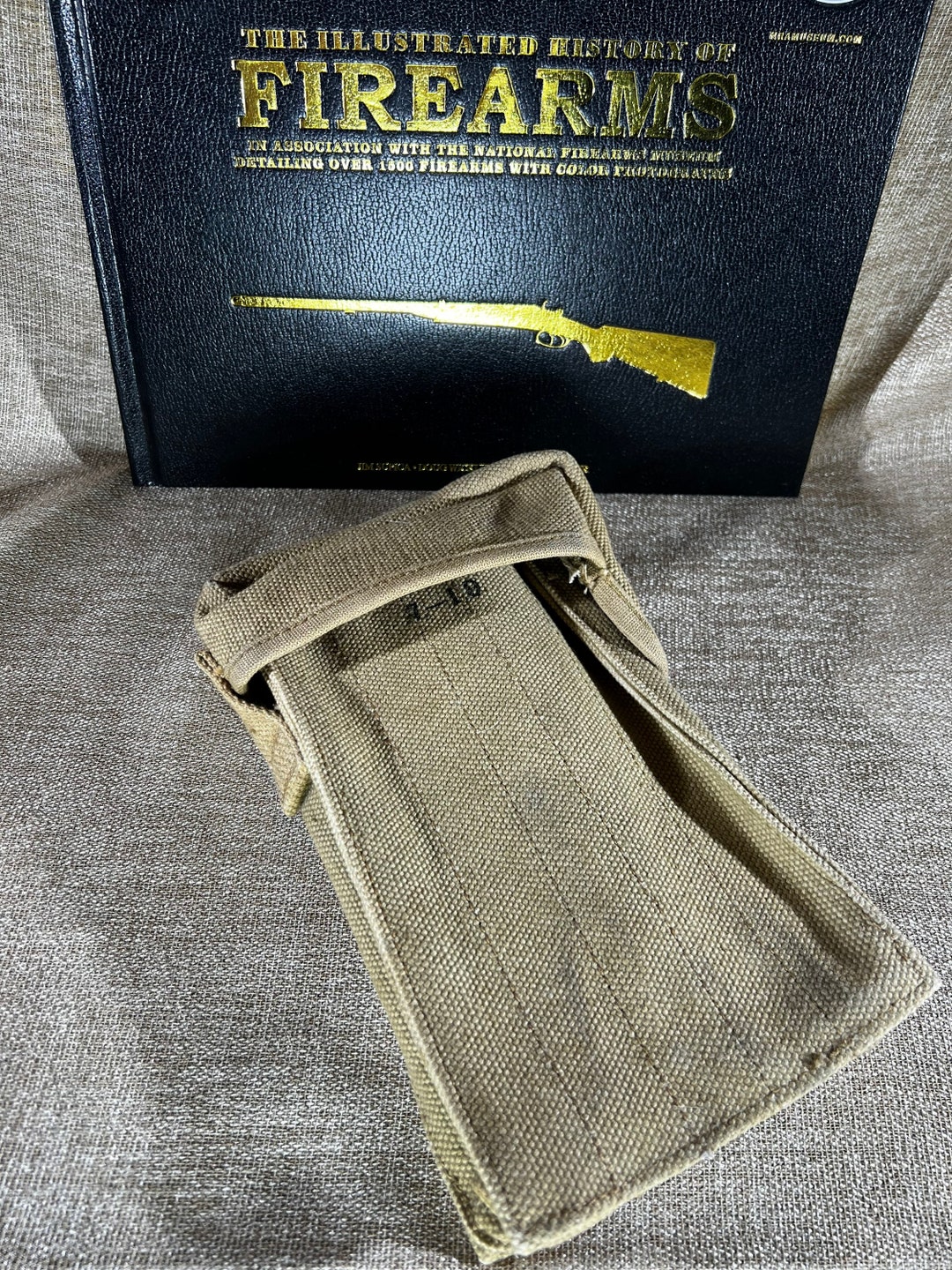 Antique Post WW1 Canvas Magazine Pouch Pederson Devise RIA 7-19 - Etsy