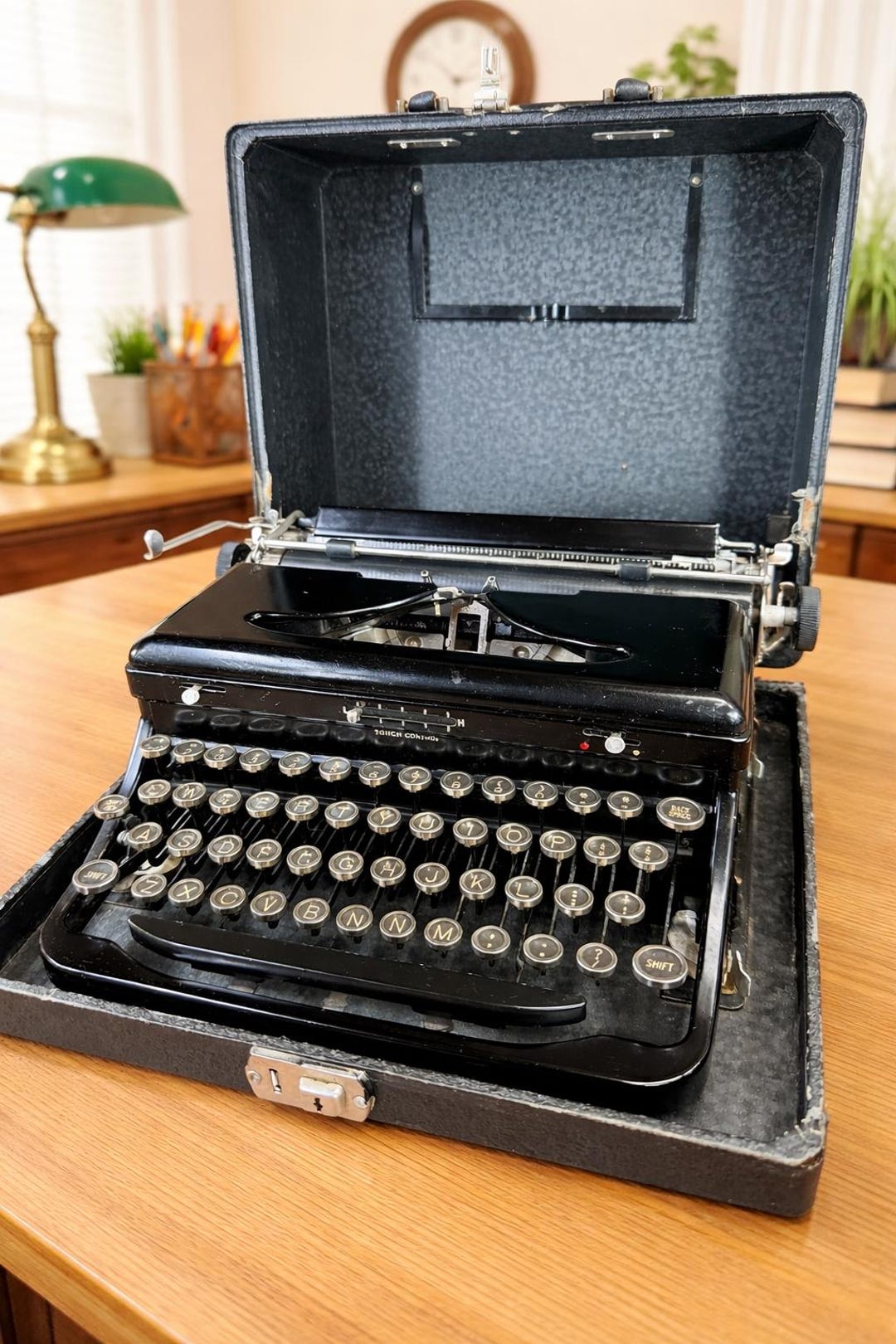 Vintage Typewriter Royal Model O Portable Working Typewriter With Case ...