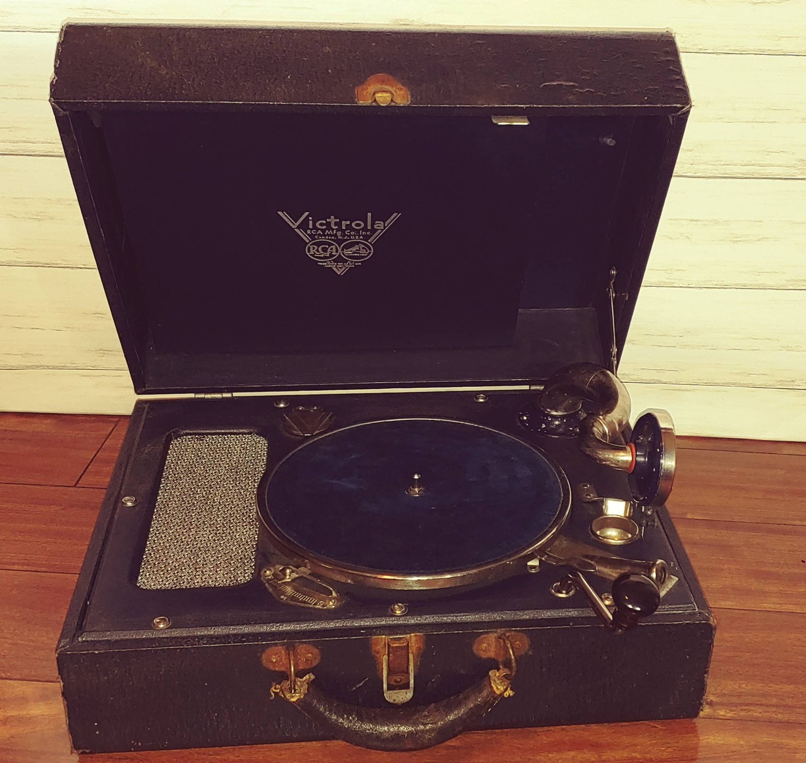 Antique Victrola by RCA Working Record Player Portable Model | Etsy