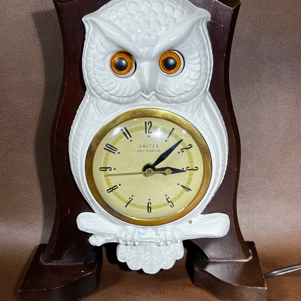 Owl Clock - Etsy