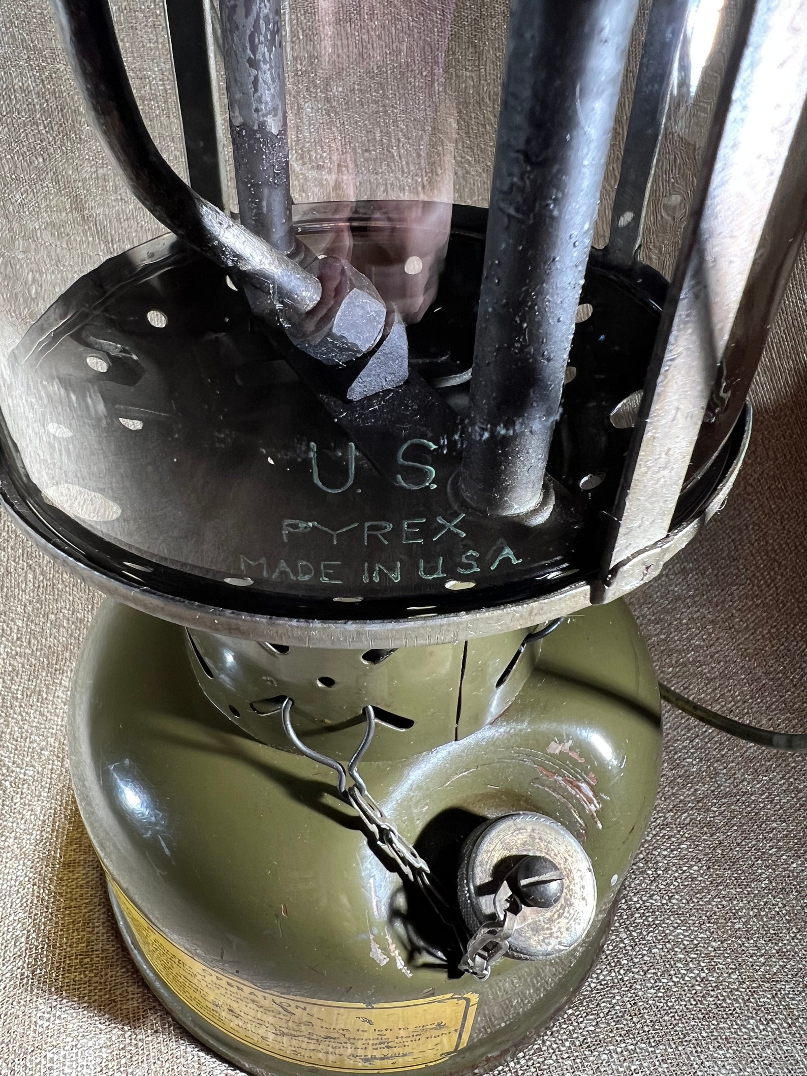 Vintage US 1952 Coleman Military Lantern Army Green - Etsy