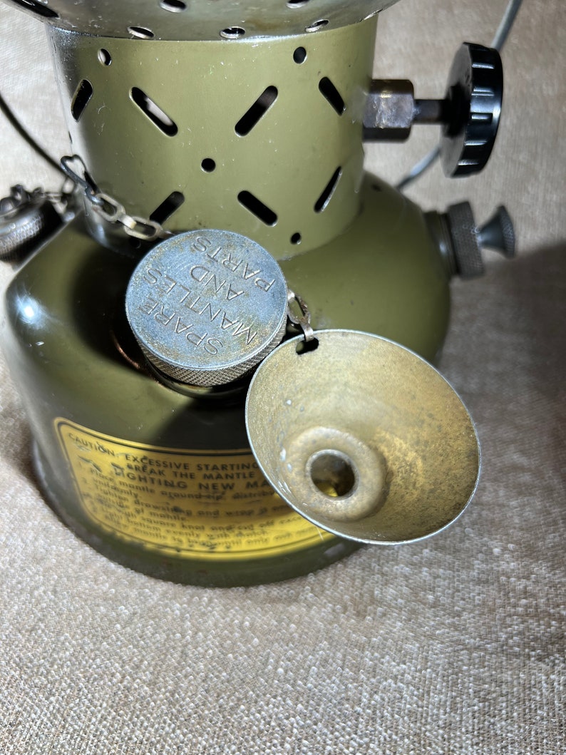 Vintage US 1952 Coleman Military Lantern Army Green - Etsy