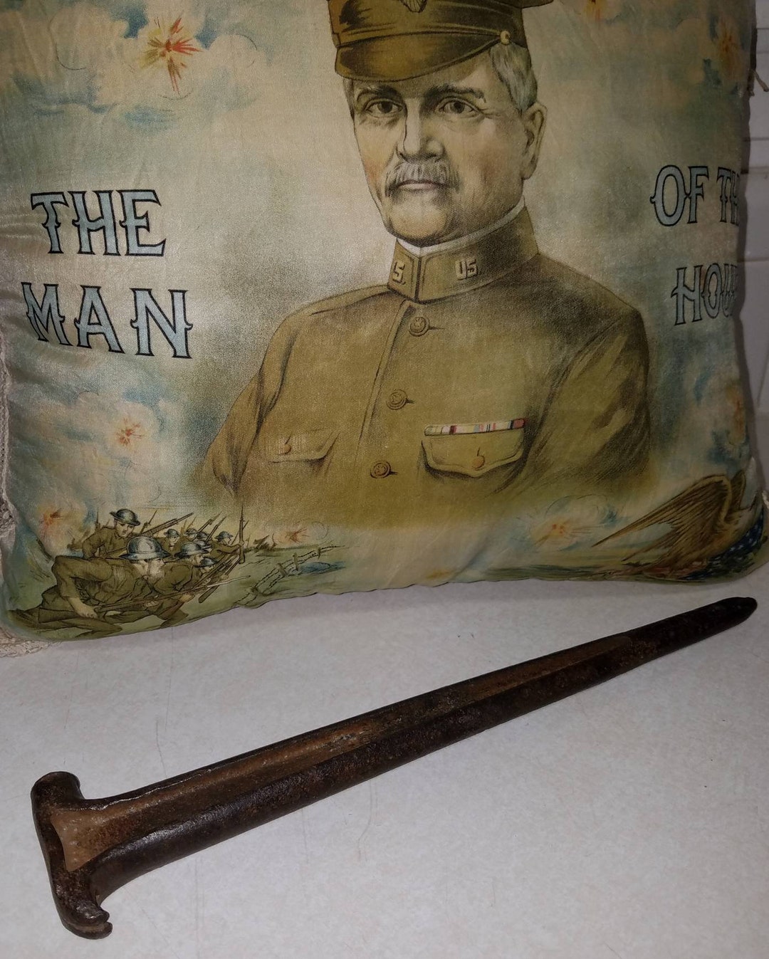 Original Antique WW1 Picket Pin Stake US Calvary Tool Army - Etsy