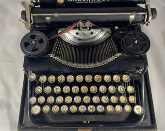 Underwood Typewriter - Etsy
