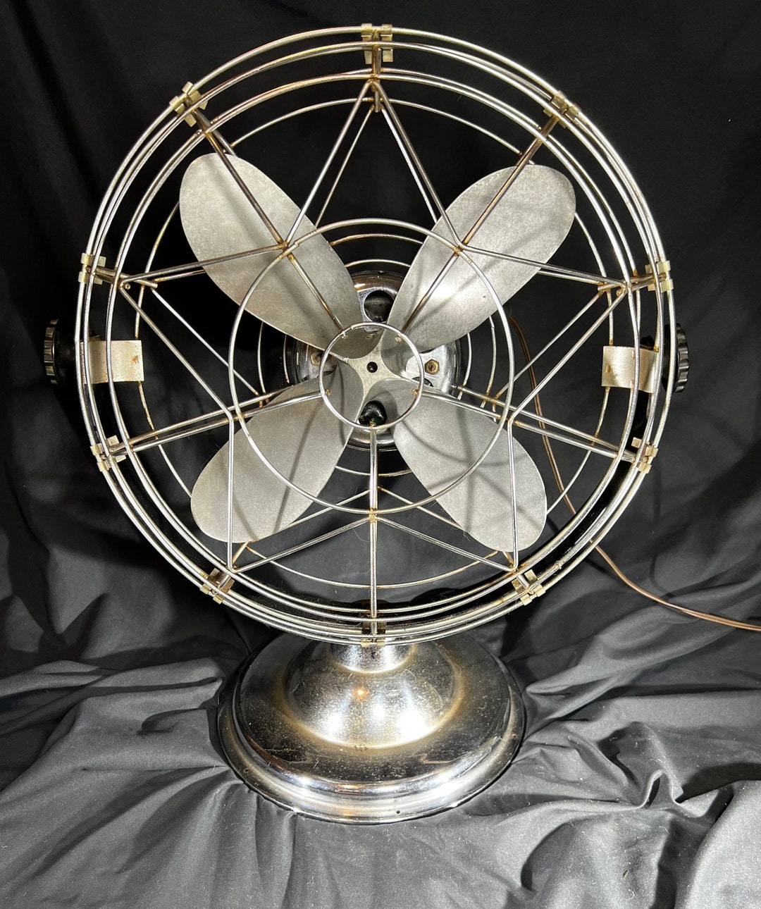 Vintage Air Beam Fan 3 Speed Works Great Machine Age Table Model - Etsy