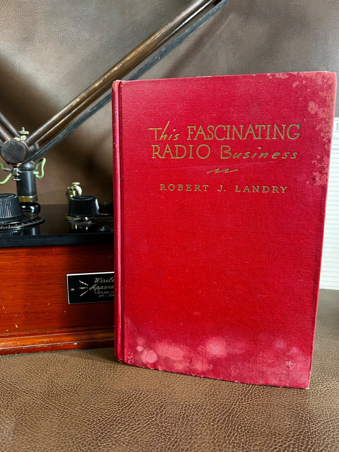 Antique Book This Fascinating Radio Business by Robert J Landry - Etsy