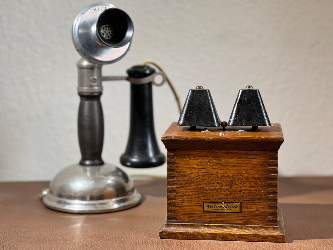 Antique Western Electric Cow Bell Ringer Box - Etsy