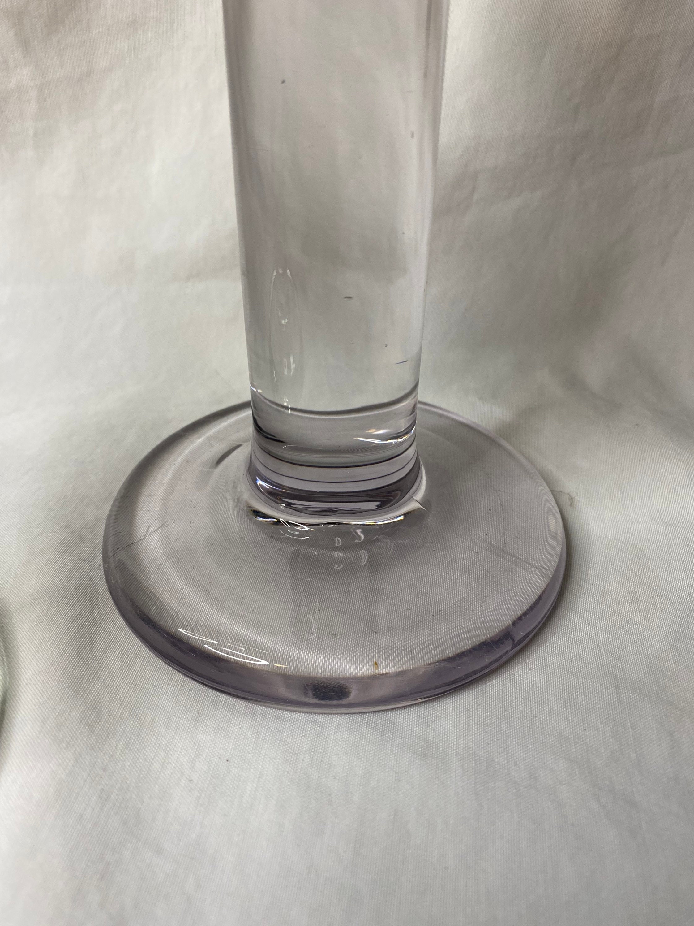 Shelving Vintage Glass Shelf Risers Pair Purple Sun Kissed Storage ...