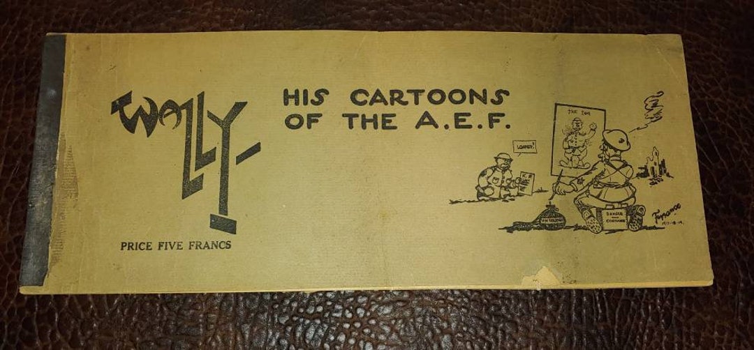 Antique Military Comic Strip Star and Stripes WW1 USMC A.E.F. - Etsy