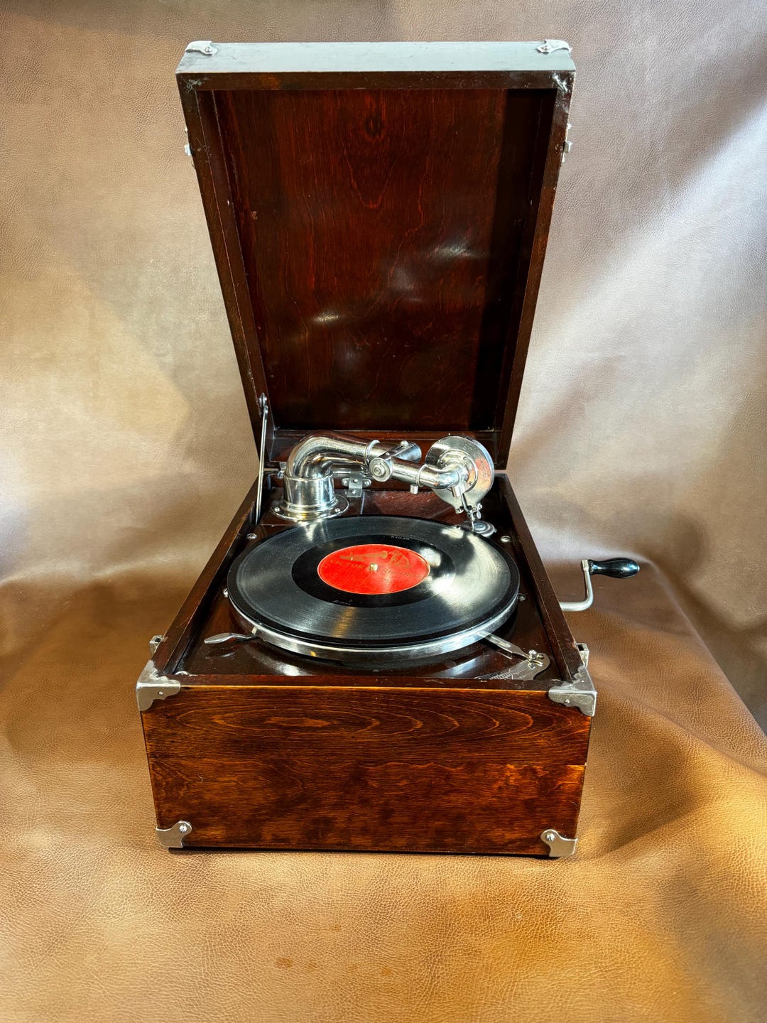 Antique Oro-tone Portable Phonograph Works Great! 1920s - Etsy