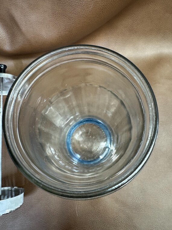 Antique Glass Barber Shop Canister Men’s Shaving Barb… - Gem