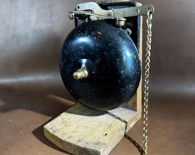 Vintage Boxing Bell Ringside Fire Alarm Department Mounted - Etsy
