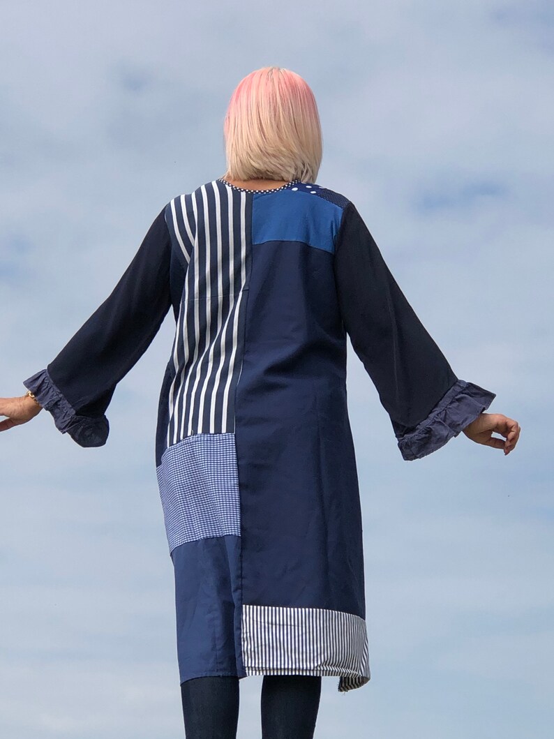 Many Patterns : Long Lagenlook Plus Size up Cycled Unique - Etsy