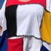 Mondrian Patchwork One Size Tunic Top Dress Unique Handmade - Etsy