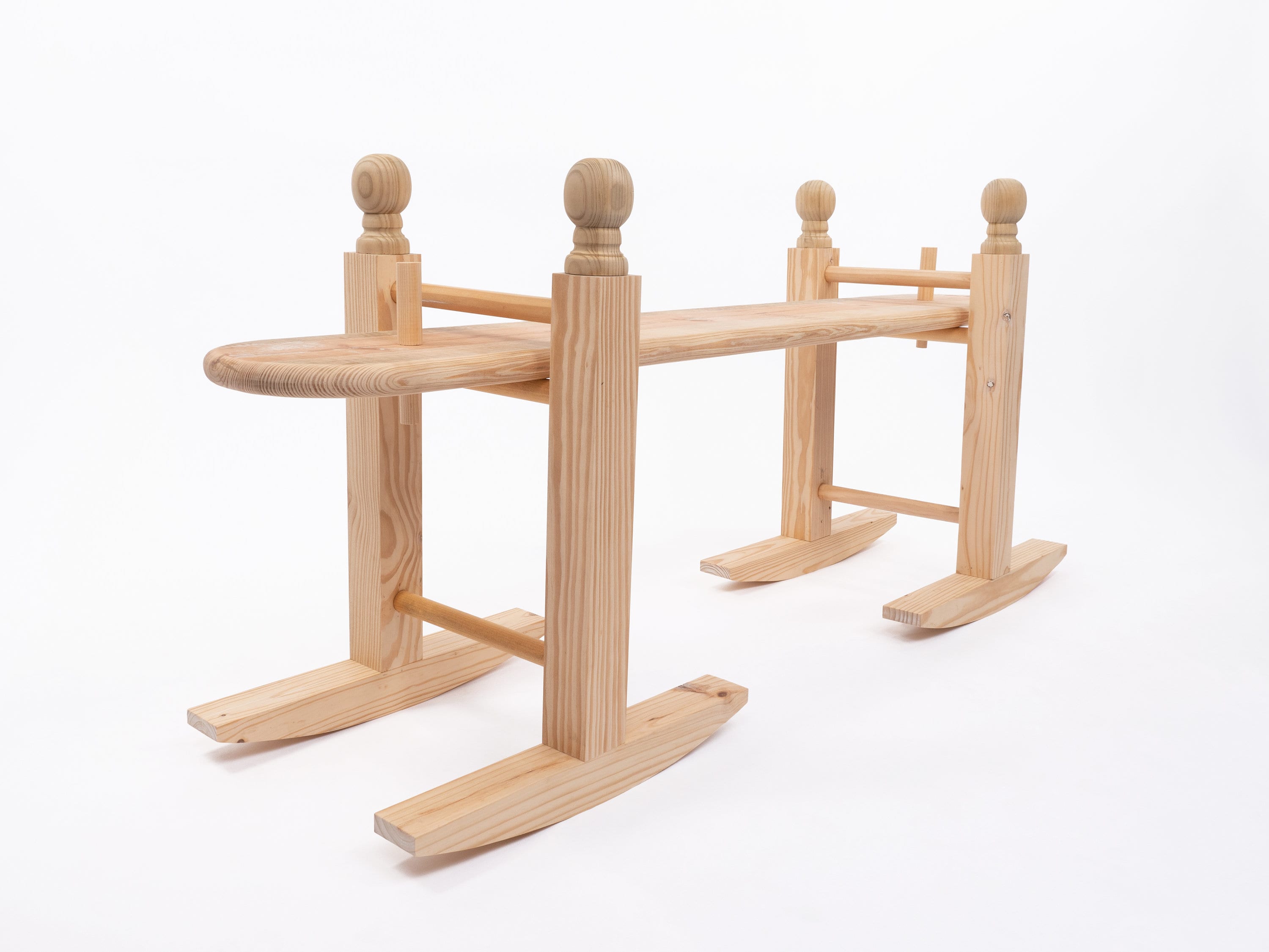 Unfinished 6' Traditional Joggling Board Historic Charleston, SC Bench ...