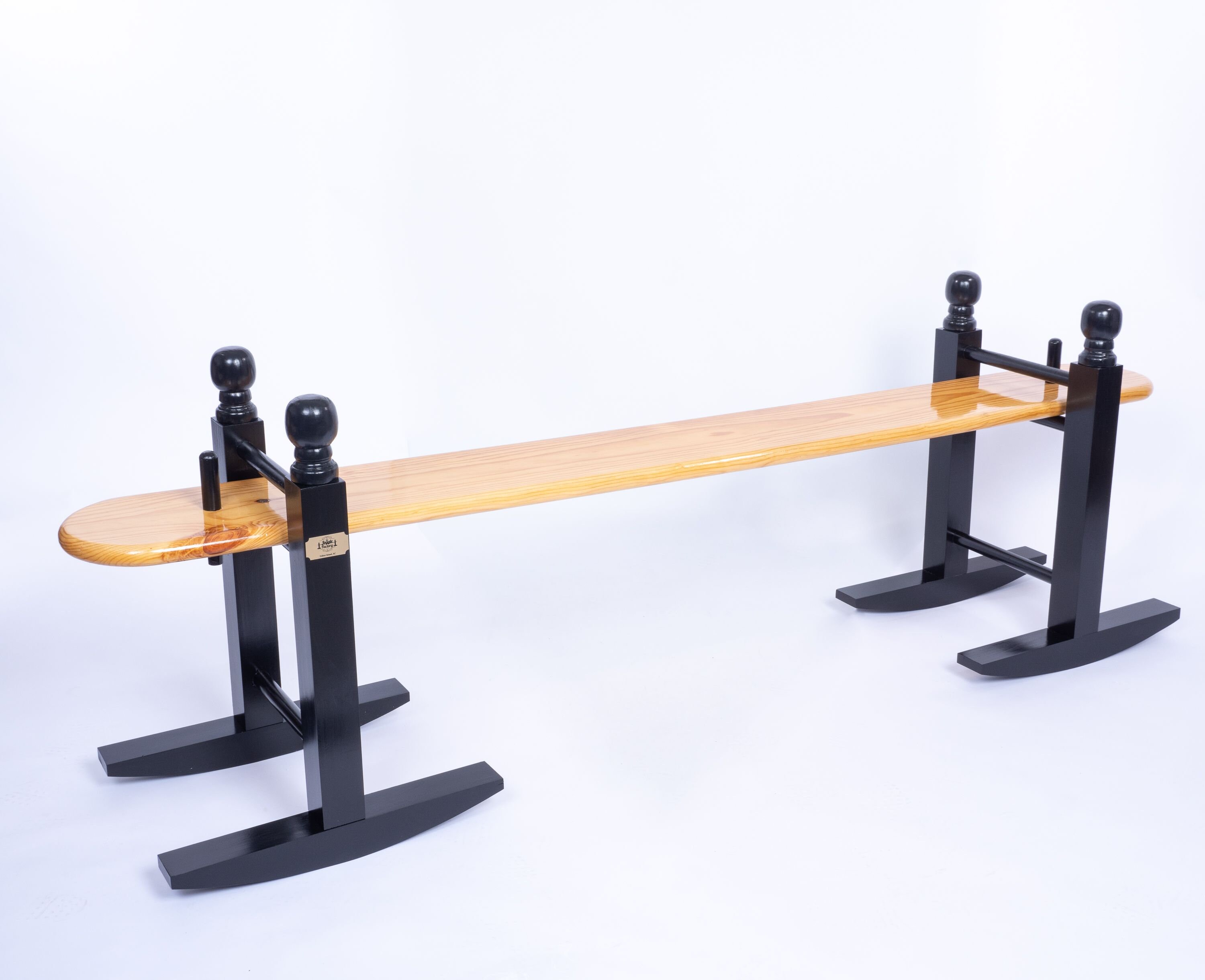 Unfinished 8' Traditional Joggling Board Historic Charleston, SC Bench ...