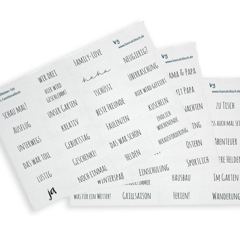 Photo Album Labels - Etsy