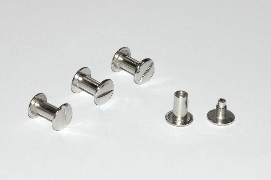 Book Screws Color Silver or Gold Screws for Bookbinding or Scrapbook ...