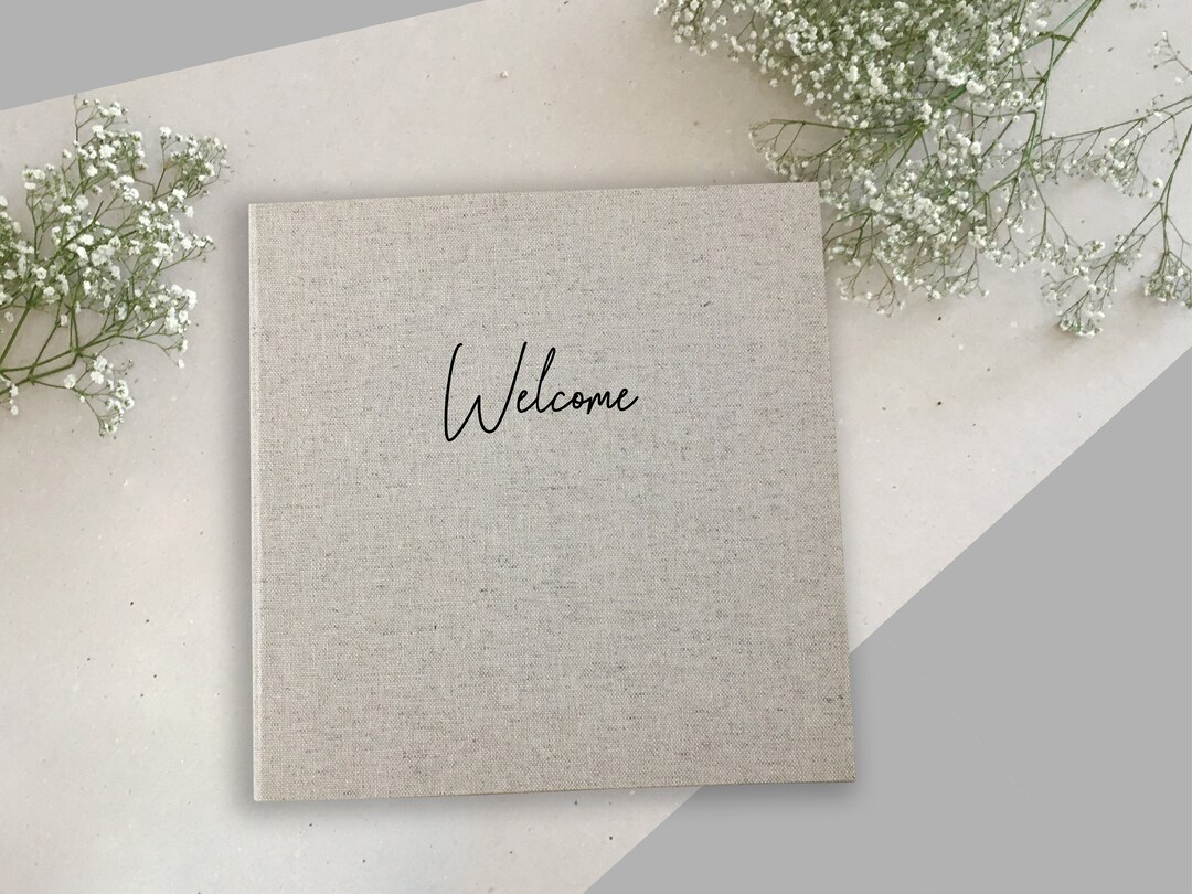 Personalized Welcome Folder for Guests Welcome Folder - Etsy