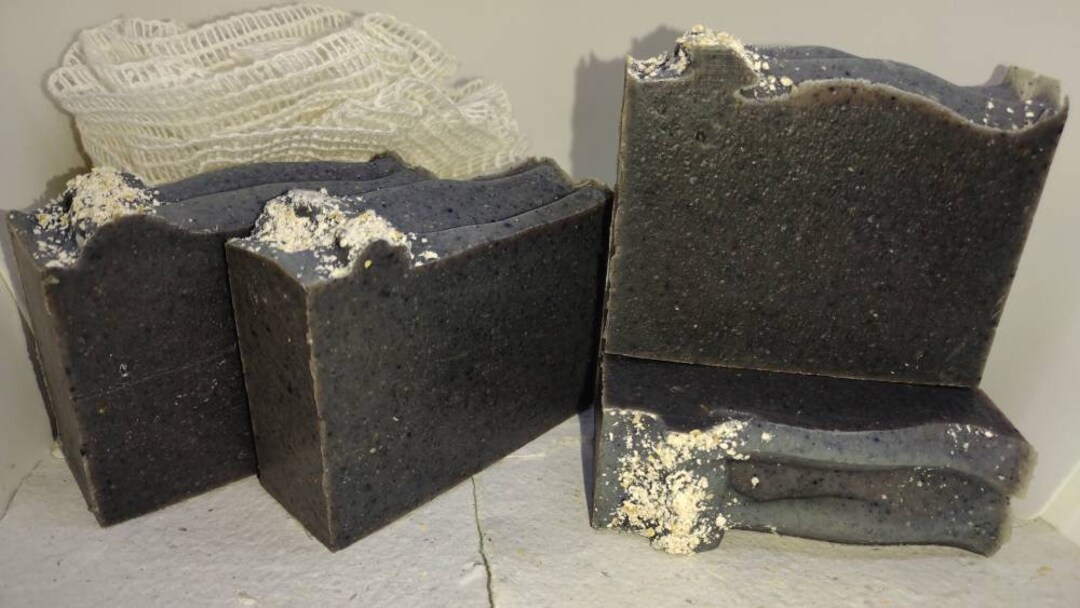 Eczema Soap With Sea Moss, Alkenet Root Powder, Oatmeal and Lavender ...